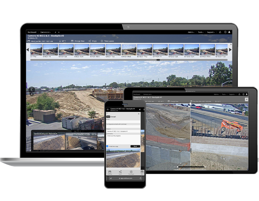 City of Modesto | Construction Cameras for Officials